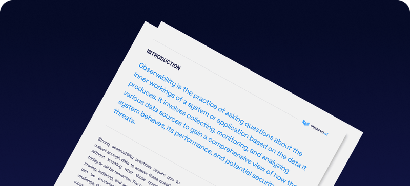 Observo.ai - AI-Powered Observability